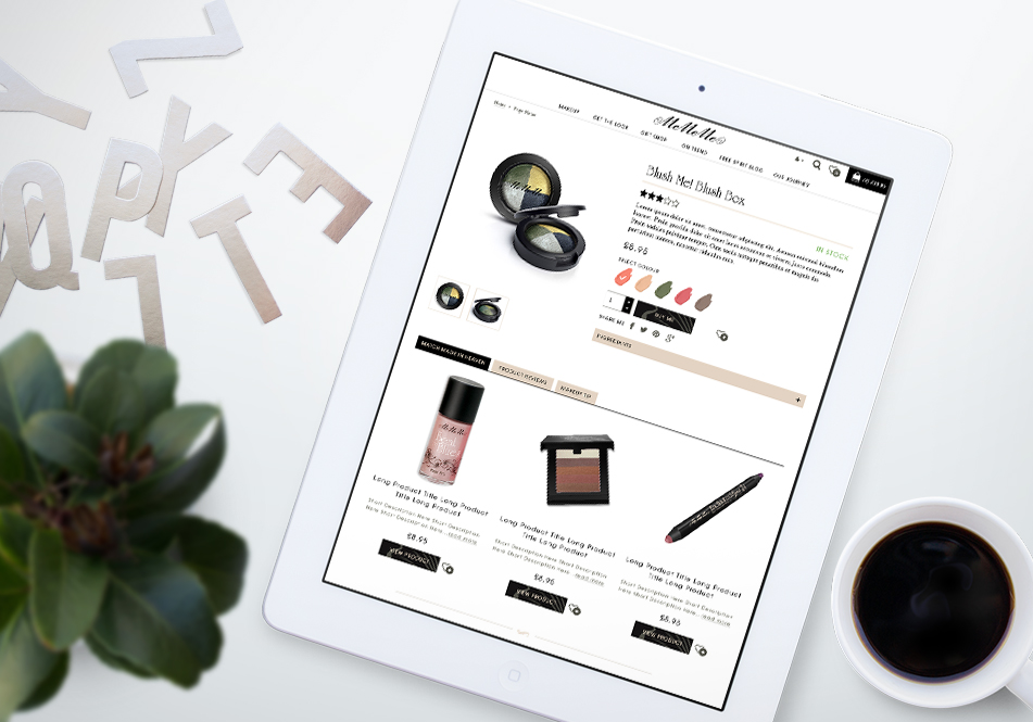 Responsive, Feature-Rich Ecommerce Case Study - MeMeMeCosmetics | Magium