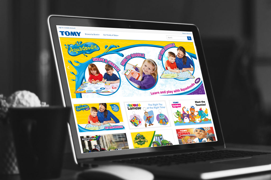 Catalogue Solution Hub Case Study - TOMY Europe | Magium